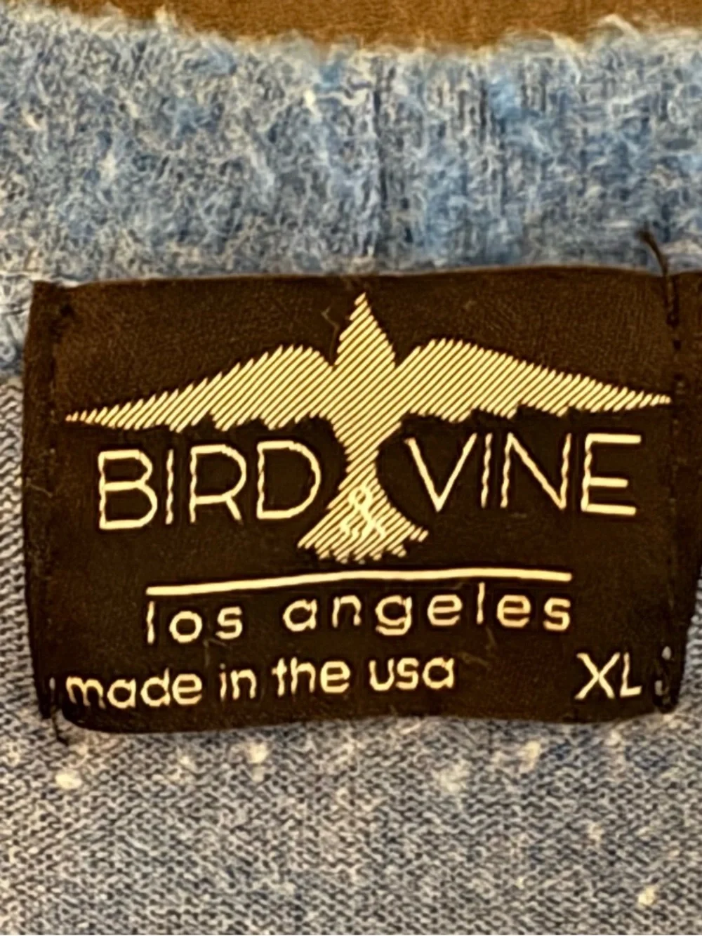Bird Vine | Tops | Royal Blue Tennis Indian Wells Ca Soft Cozy Rayon ...